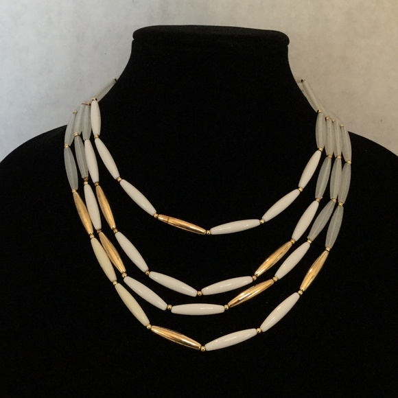 Jewelry | Layered Multi Strand Beaded Necklace | Poshmark